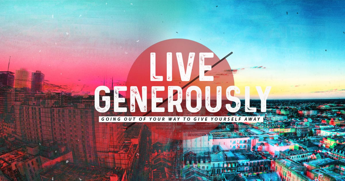 Live Generously – Pineville Church